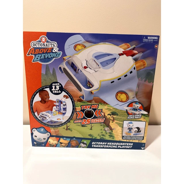 Octonauts Toy Set Octonauts Octoray Transforming Playset - Mobile HQ ...