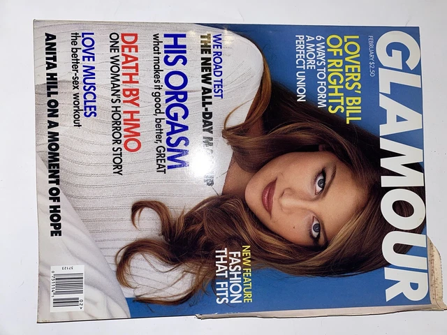 1996 FEBRUARY GLAMOUR MAGAZINE - LAETITIA CASTA On COVER - Good ...