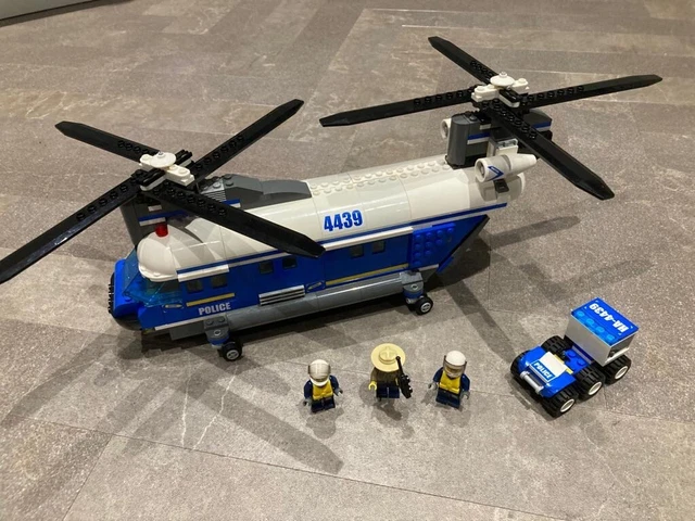 LEGO CITY 4439 Heavy Lift Helicopter Police Chinook £25.00 - PicClick UK
