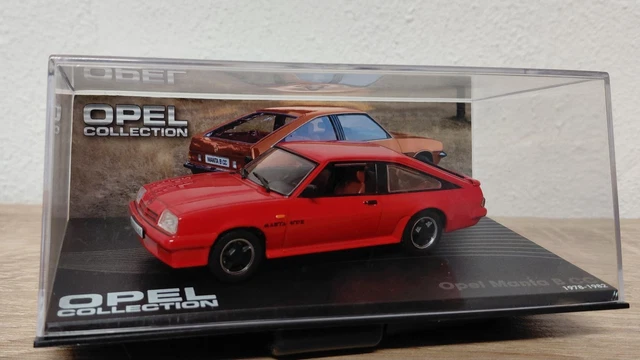 MODELLAUTO OPEL COLLECTION 1:43 Manta B CC Rot metallic Modellauto OVP ...