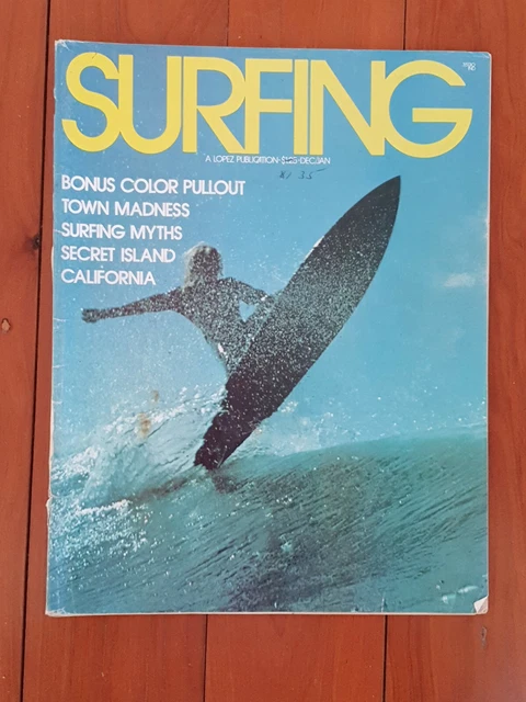 INTERNATIONAL SURFING WORLD Magazine Mag Surf Aug 1975 Vol11#6 ...
