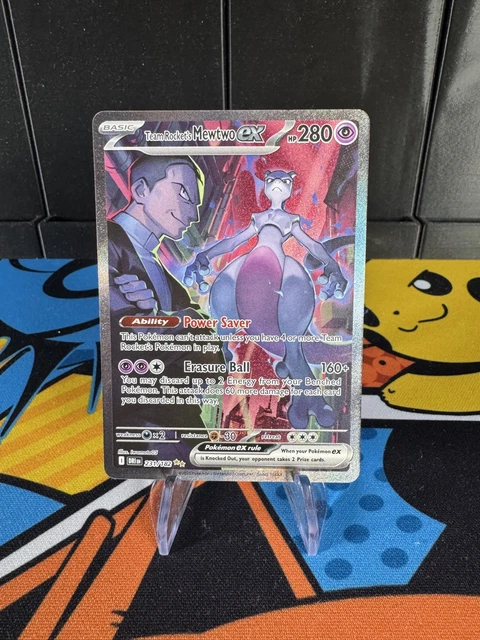 POKÉMON TCG TEAM Rocket's Mewtwo EX Destined Rivals 231/182 £373.88 ...
