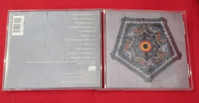 TESTAMENT- THE RITUAL 1992 Cd Thrash Metal 1St Press Exodus Forbidden ...