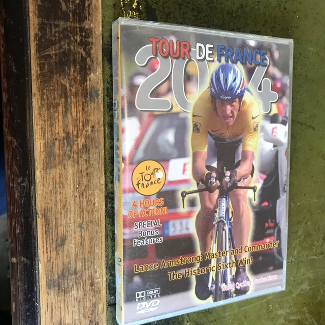 2004 TOUR DE France DVD, 2-disc set, 4 Hours + Bonus Features Brand New ...