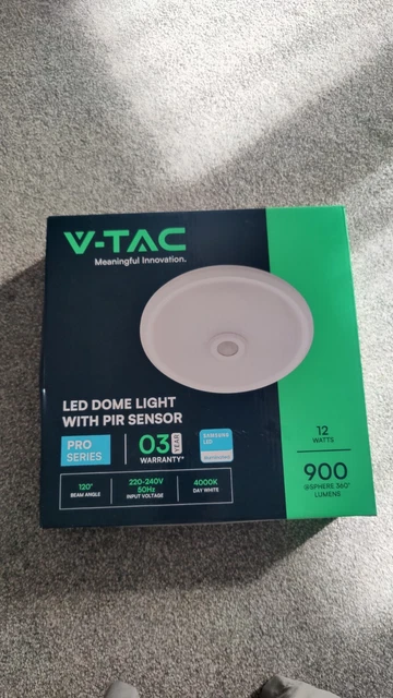 V-TAC VT-13-N LED Ceiling Light 12W White EEC: F 1 Piece 21808 £16.12 ...