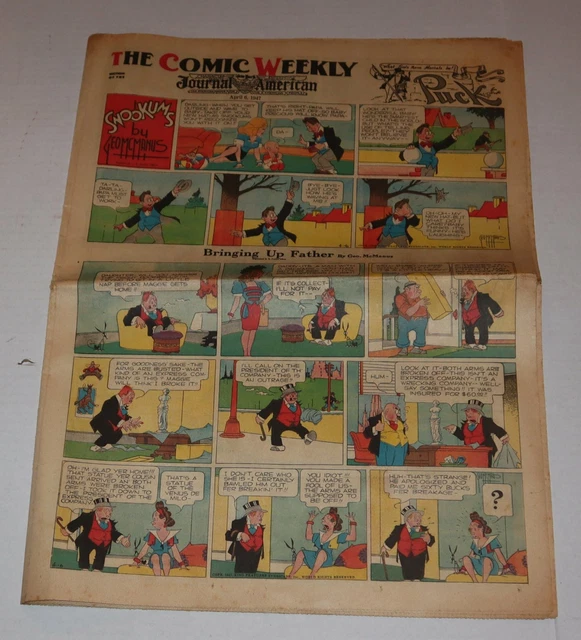 DISNEY UNCLE REMUS Brer Rabbit Bear Puck Comic Weekly comics newspaper 4/6/1947 £7.97 - PicClick UK