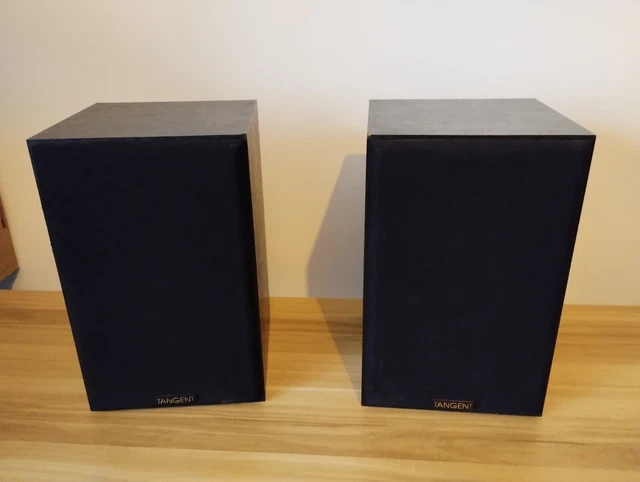 TANGENT ACOUSTICS UK Monitor Five Bookshelf Speakers Black £59.99 ...