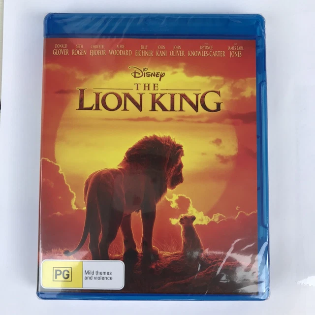 THE LION KING DVD Blu-Ray 1 Disc Disney PG 2019 Sealed Brand New ...
