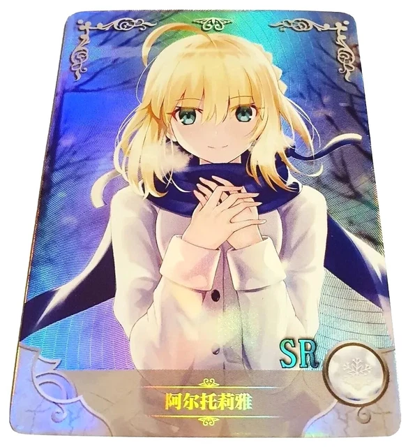 GODDESS STORY WAIFU Card TCG | Artoria Pendragon Saber - Fate | SR | NS-06-028 EUR 3,95 ...