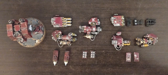 GAMES WORKSHOP SPACE Marine Ironclad/Castaferrum Dreadnought with MANY ...