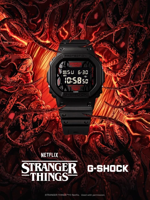 CASIO G-SHOCK DW-5600STT-1 Stranger Things Collab Netflix 2025 Limited IN HAND $287.49 - PicClick CA