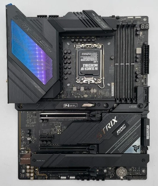 ASUS ROG STRIX Z690-E Gaming Wi-Fi LGA 1700 Intel USB 3.2 Motherboard ...