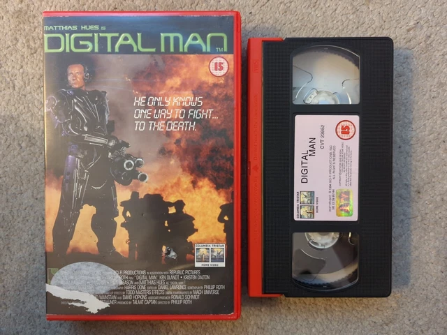 DIGITAL MAN VHS Video Big Box Ex Rental RCA *Tested Plays well* £7.99 ...