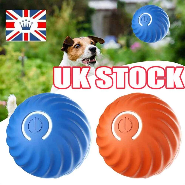AUTOMATIC ROLLING BALL Cat Dog Toy Smart Electric Pet Self-moving ...