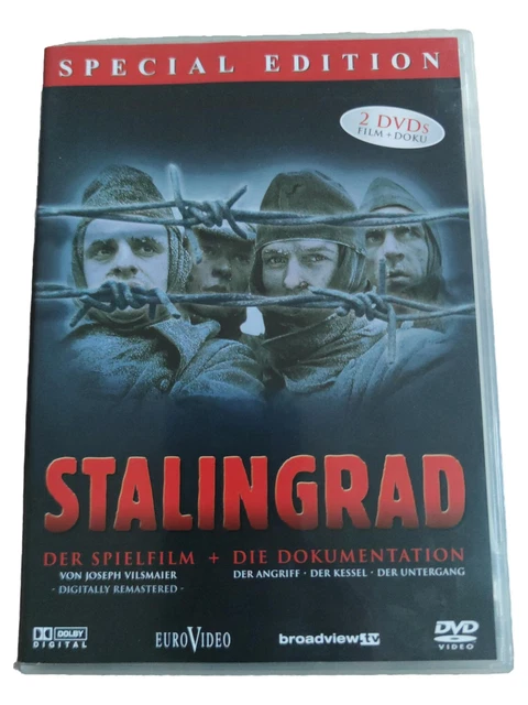 STALINGRAD DVD JOSEPH Vilsmaier Kriegsfilm Zweiter Weltkrieg ...