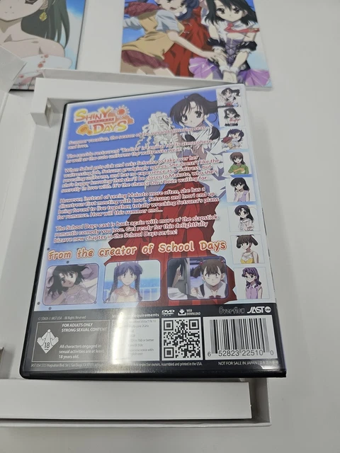 PC GAME SCHOOL Days Shiny Days Japan Bishoujo Eroge Galge Otaku J Anime ...