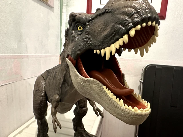 JURASSIC WORLD DOMINION Super Colossal Tyrannosaurus Rex Extra Large 41 ...