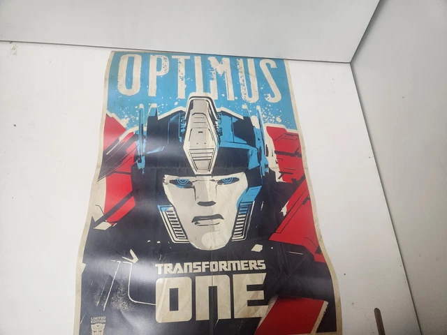 TRANSFORMERS ONE CHARACTER Poster 12 x 18 OPTIMUS PRIME £19.66 ...