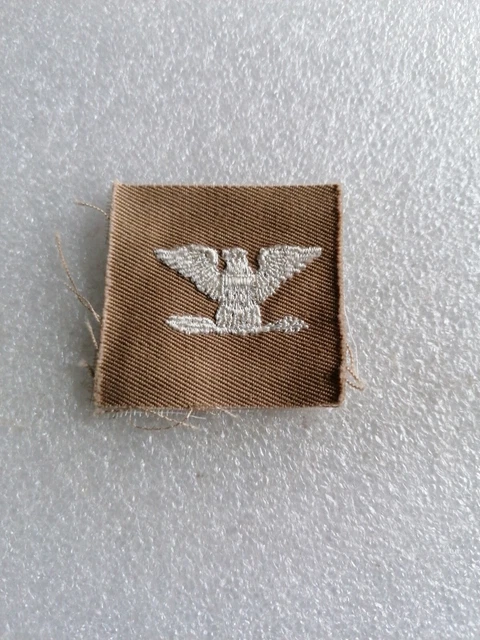GRADE OFFICIER ARMÉE us COLONEL ww2 original EUR 8,00 - PicClick FR