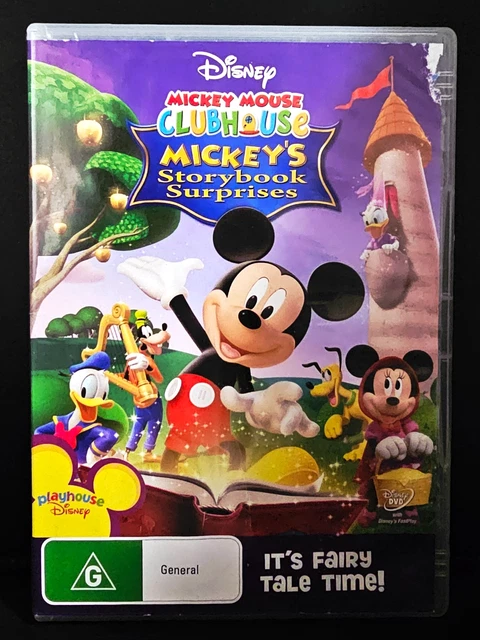 DISNEY MICKEY MOUSE Clubhouse: Mickey's Storybook Surprises DVD $14.99 ...