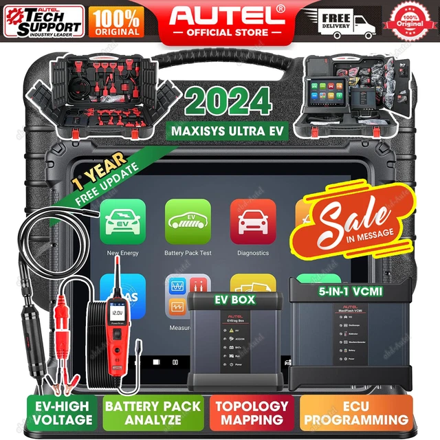 AUTEL MAXISYS ULTRA EV High-Voltage System Battery Pack Analysis Tool ...