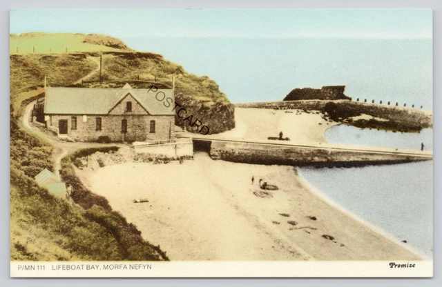 POSTCARD UK WALES Morfa Nefyn Lifeboat Bay (C4) $10.52 - PicClick AU