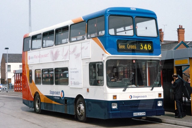 BUS PHOTO - Stagecoach Manchester H463GVM Scania ex GM Buses in Ashton ...