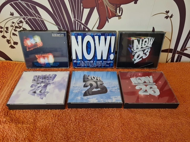 NOW THAT'S WHAT I Call Music - Now Big Fatbox Bundle - 16, 18, 23, 24 ...