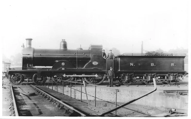 731 NBR HOLMES 'M' Class - 1900 Glasgow Shed Portrait With Crew £1.99 ...
