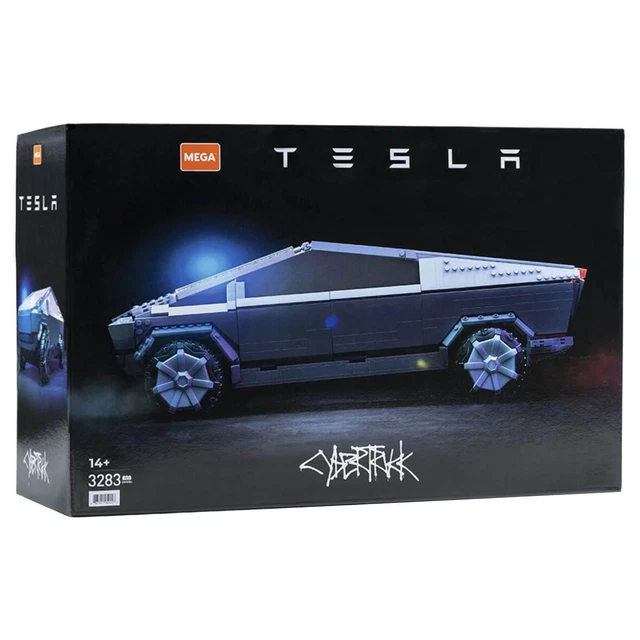 MEGA TESLA CYBERTRUCK Building Set Collectible Model 48cm 3,283 Pieces ...