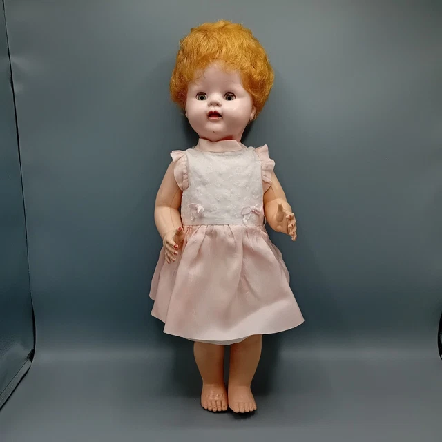 VINTAGE BND BRITISH National Dolls Girl Doll with Dress Ginger FLT19-CD ...