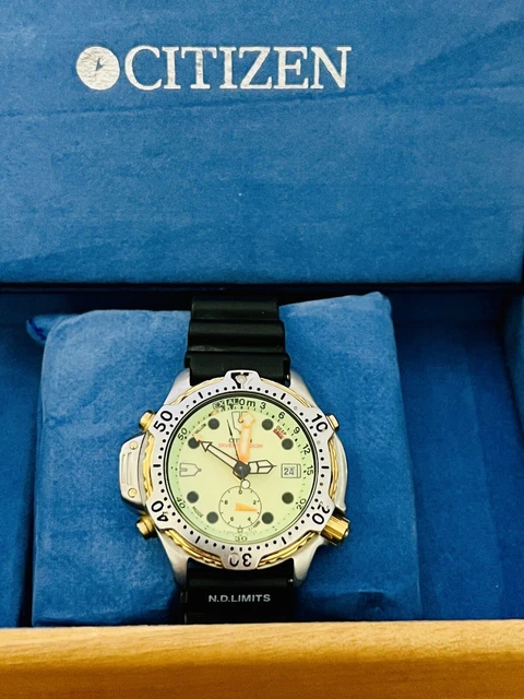 CITIZEN PROMASTER AQUALAND 5812-H19543 Diving Watch Rare Collectible £ ...