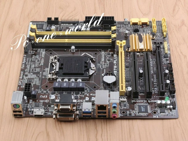 ASUS H87M-PLUS SOCKET 1150 DDR3 Intel H87 HDMI SATA USB 3.0 6Gb/s ...