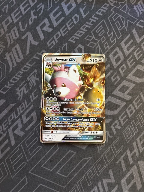 CARTE POKÉMON CHELOURS GX SM34 Promo Soleil & Lune Bewear EUR 0,50 ...