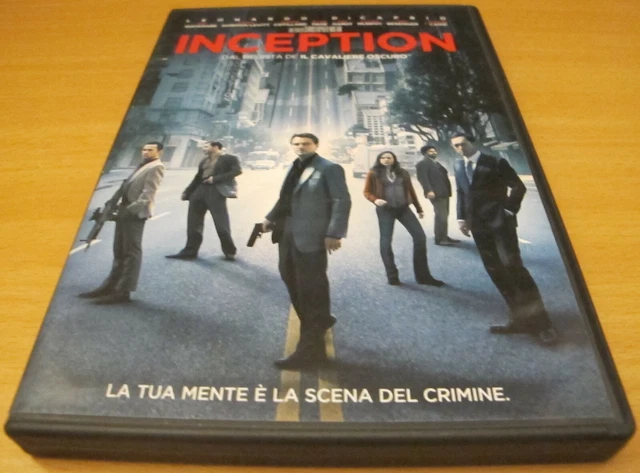 INCEPTION - CHRISTOPHER Nolan - Leonardo DiCaprio - DVD - Imbustato ...