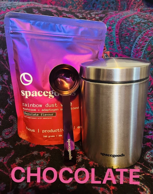SPACEGOODS - RAINBOW Dust v1.0 - Chocolate Flavour Lion's Mane coffee ...