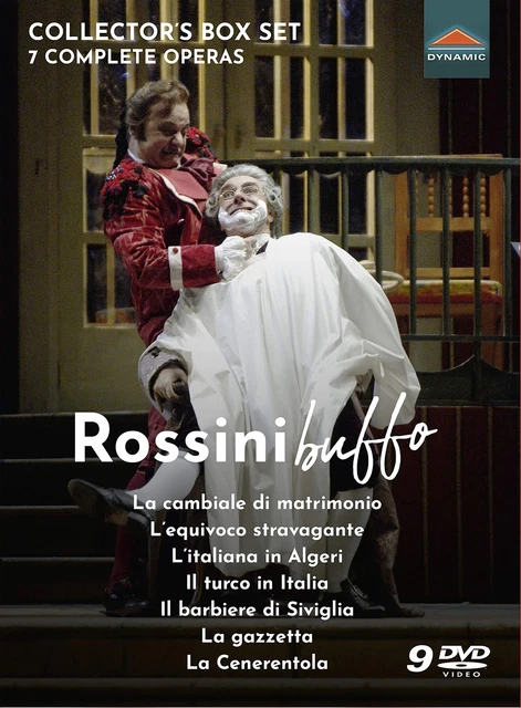 ROSSINI: BUFFO BOX Set (DVD) Fogliani Michelangeli Renzetti Pido £43.53 ...