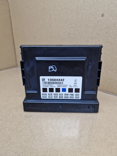 VAUXHALL INSIGNIA 2.0 Cdti Bcm Body Control Ecu Module 13504342 Tested ...