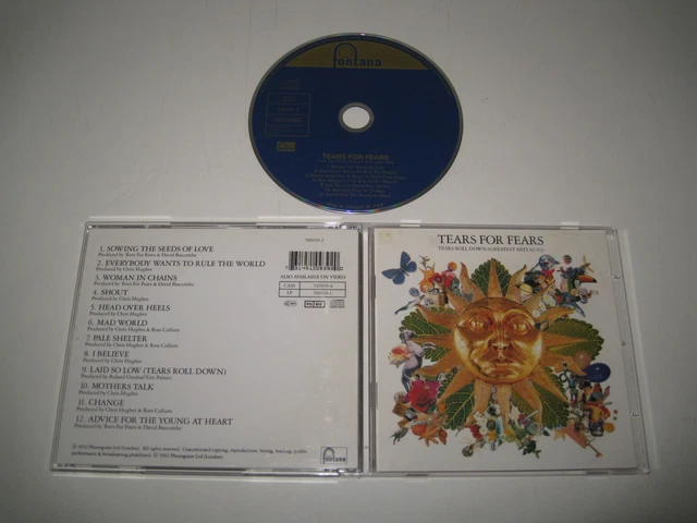 TEARS FOR FEARS/ Tears Roll Down (Fontana/510939-2) CD Album EUR 13,47 ...