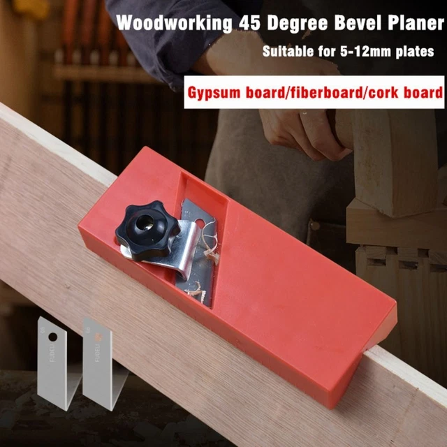 PLASTIC PLASTERBOARD GYPSUM Board Drywall Edge Planing Tool Chamfer ...