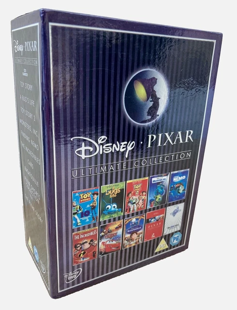 DISNEY PIXAR ULTIMATE COLLECTION 10 Movie Film DVD Boxset Toy Story Nemo Cars £14.99 - PicClick UK