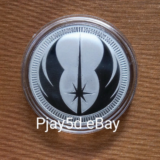 2023 STAR WARS Jedi Order Crest 1oz Silver Bullion coin in capsule £37. ...