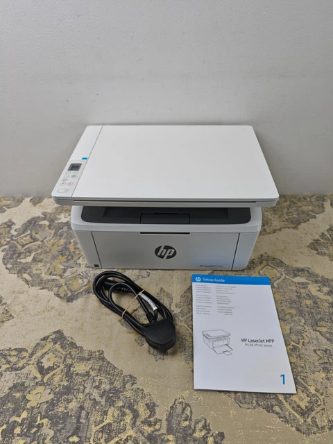 HP LASERJET MFP M140w Wireless Black & White Multi-function Printer £89 ...