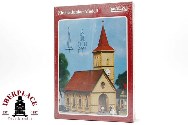1:87 POLA 1030 Church Iglesia 205x112x225mm H0 escala ho 00 EUR 29,99 ...