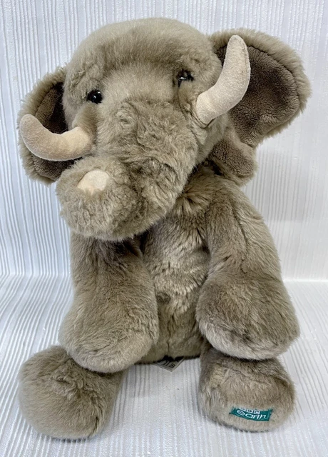 BBC PLANET EARTH II 2008 Fluffy Elephant Plush Toy Retro Original 10” £ ...