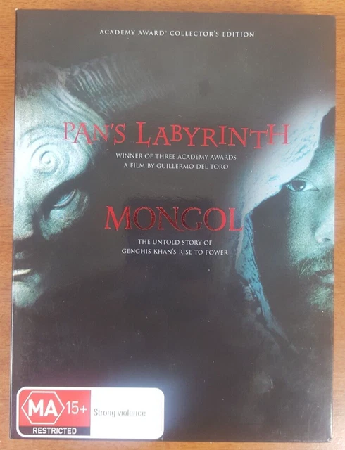 PAN'S LABYRINTH & Mongol: Collectors edition DVD Region 4, Horror 3 ...