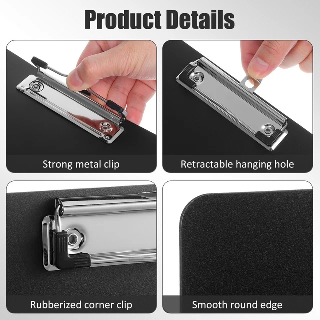 LANDSCAPE HORIZONTAL CLIPBOARDS Construction Binder Thick Drawing ...