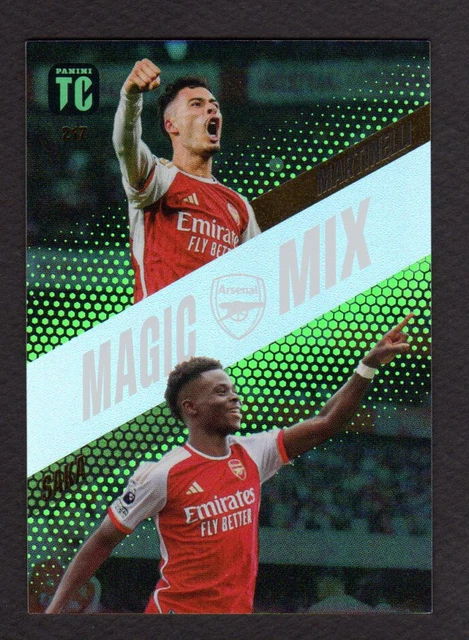 PANINI TOP CLASS 2024 Trading Cards Magic Mix #217 MARTINELLI - SAKA ...