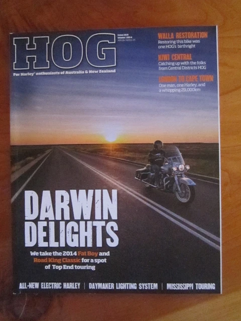 MAGAZINE HOG HARLEY Davidson Issue 019 Winter 2014 Great ** Must See ...