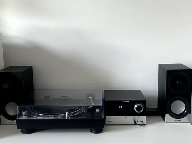 BLAUPUNKT BLUETOOTH STEREO System HiFi Speakers FM CD MP3 USB AUX ...